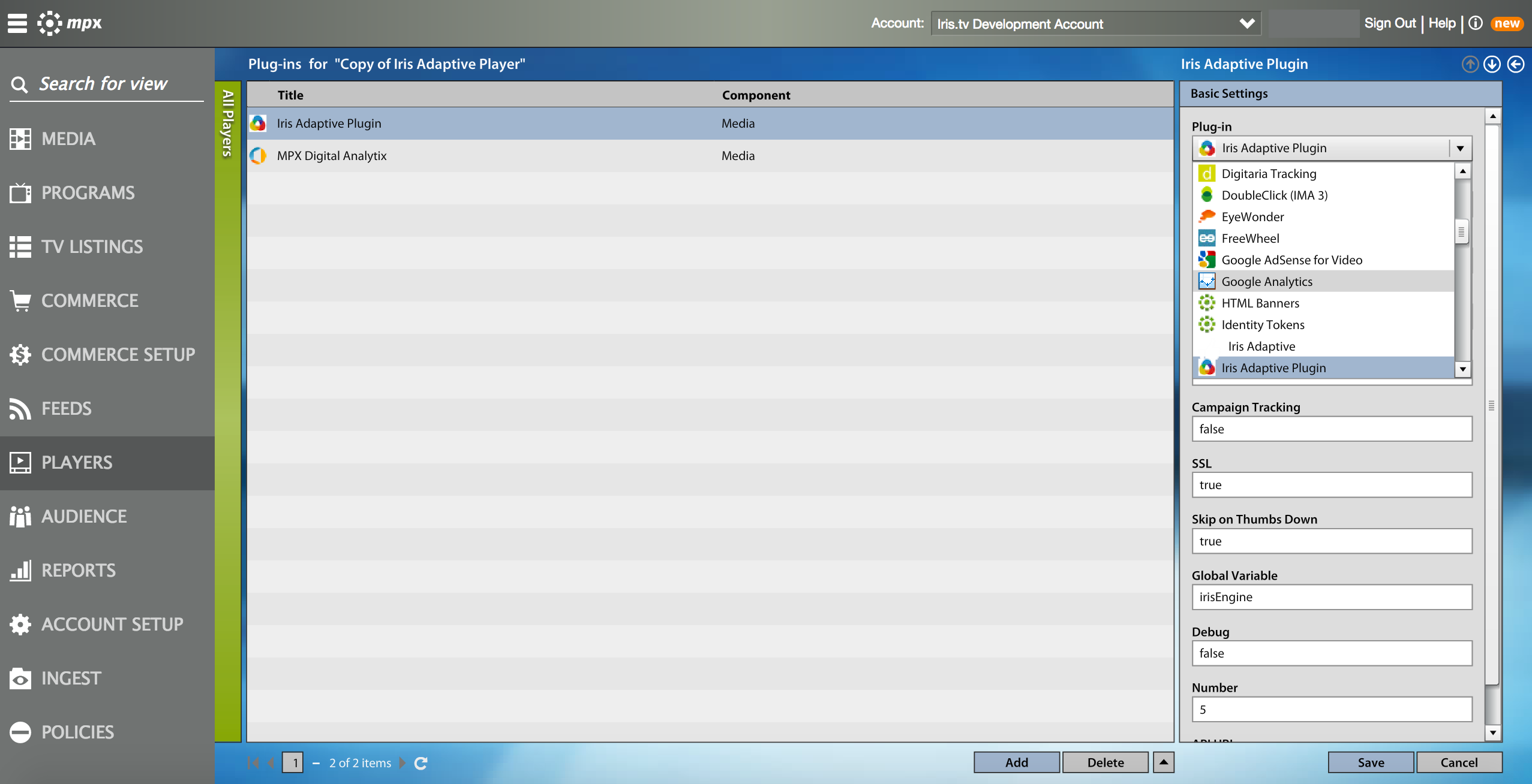 Comcast Technology Solutions adds IRIS.TV to MPX Global Plugins